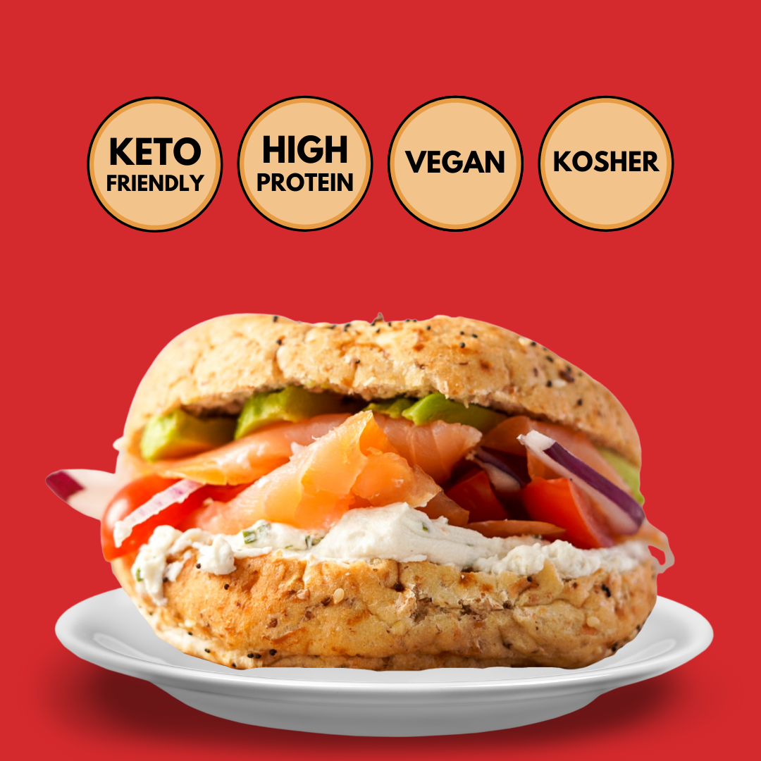Everything Keto-Friendly Bagels - ROYO BREAD CO.
